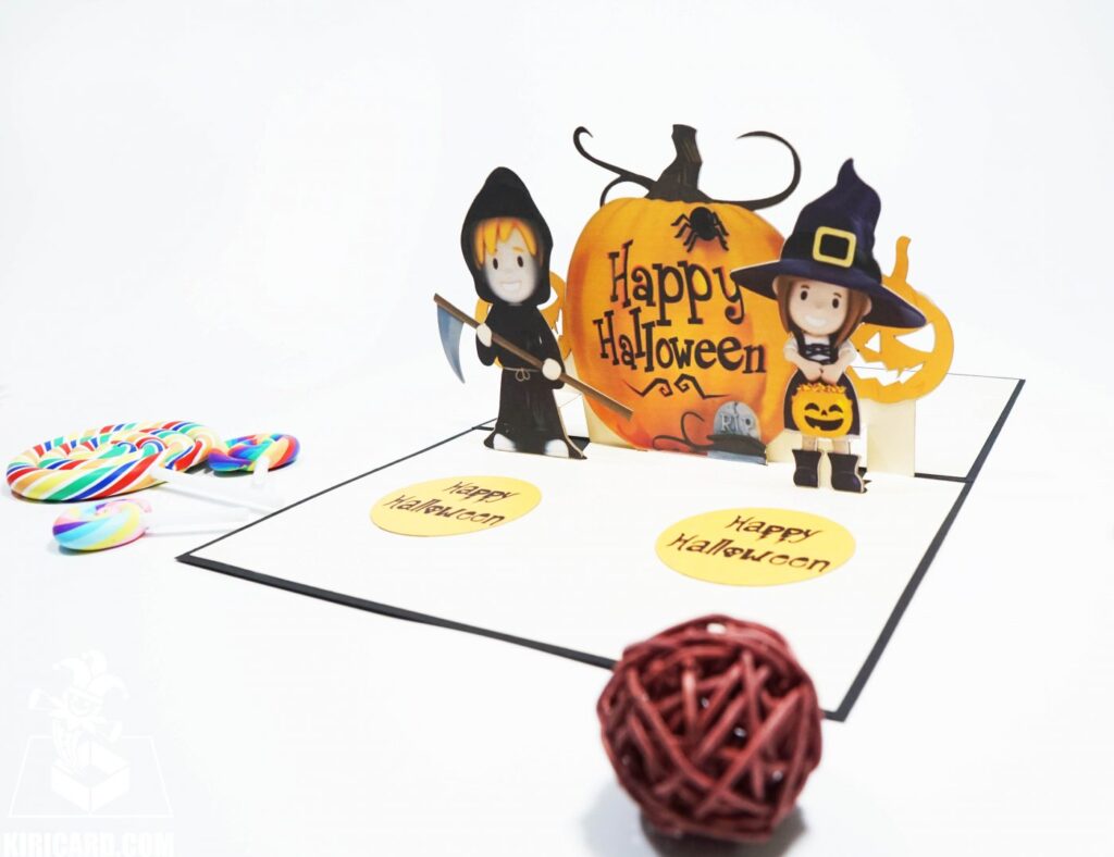 Halloween Pop Up Card - Kiricard