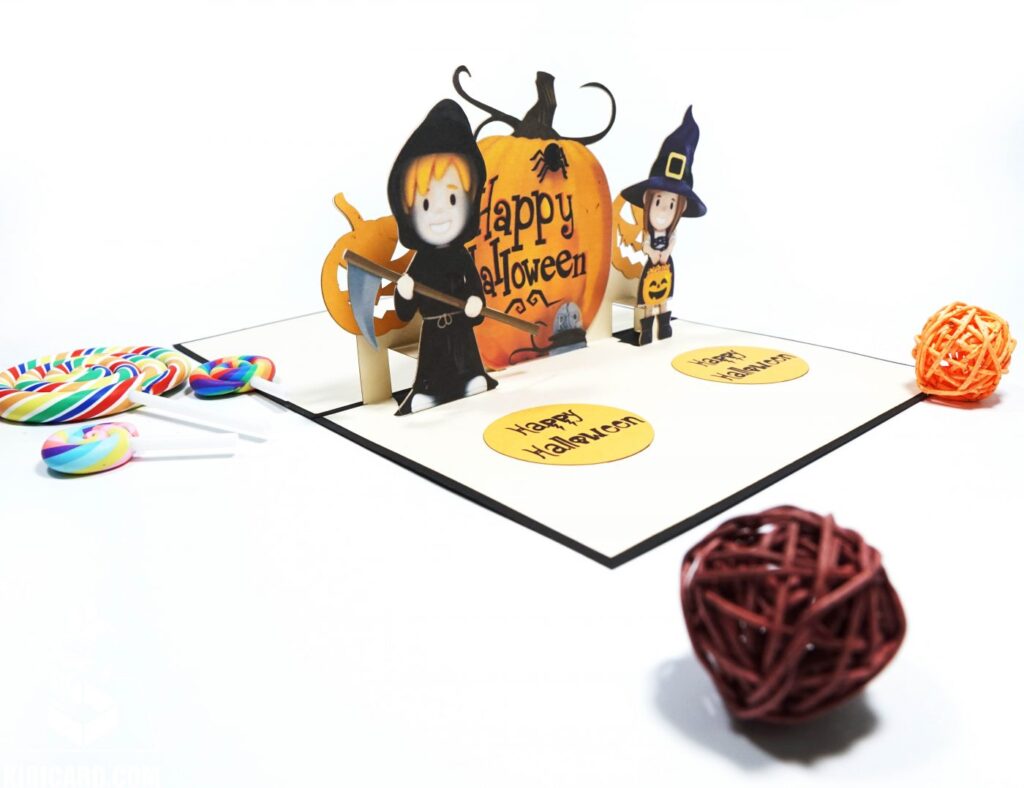 Halloween Pop Up Card - Kiricard