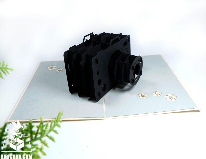 Camera Pop Up Card - Kiricard