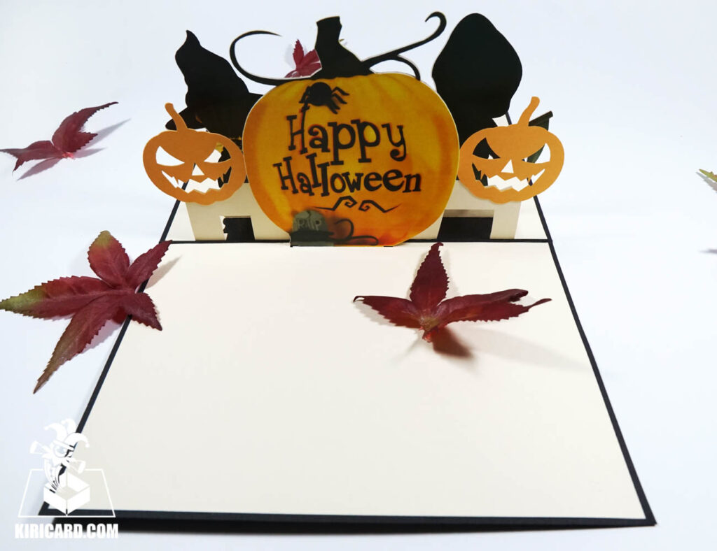 Happy Halloween Pop Up Card - Kiricard