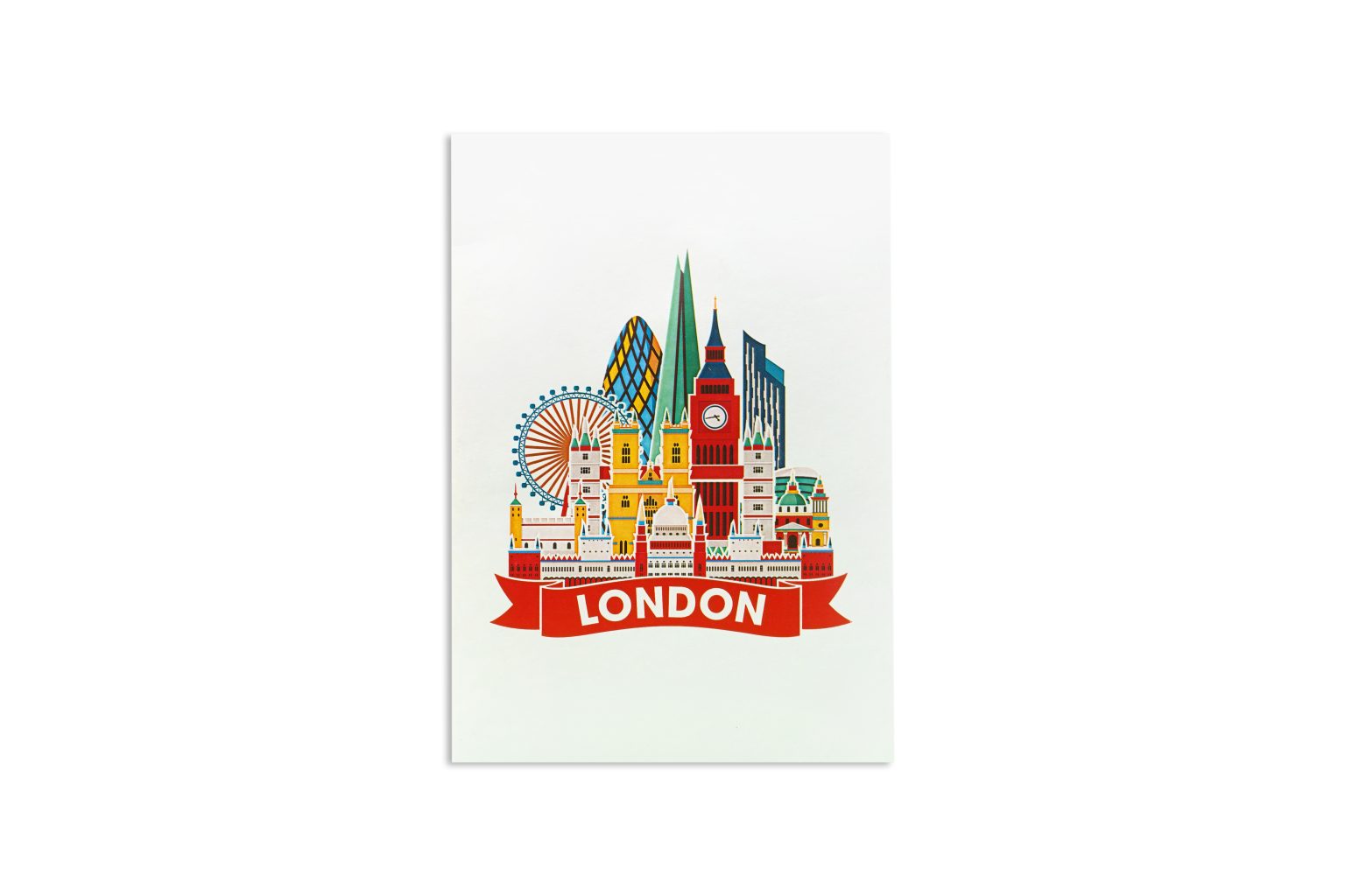 London Pop-Up Card - Kiricard