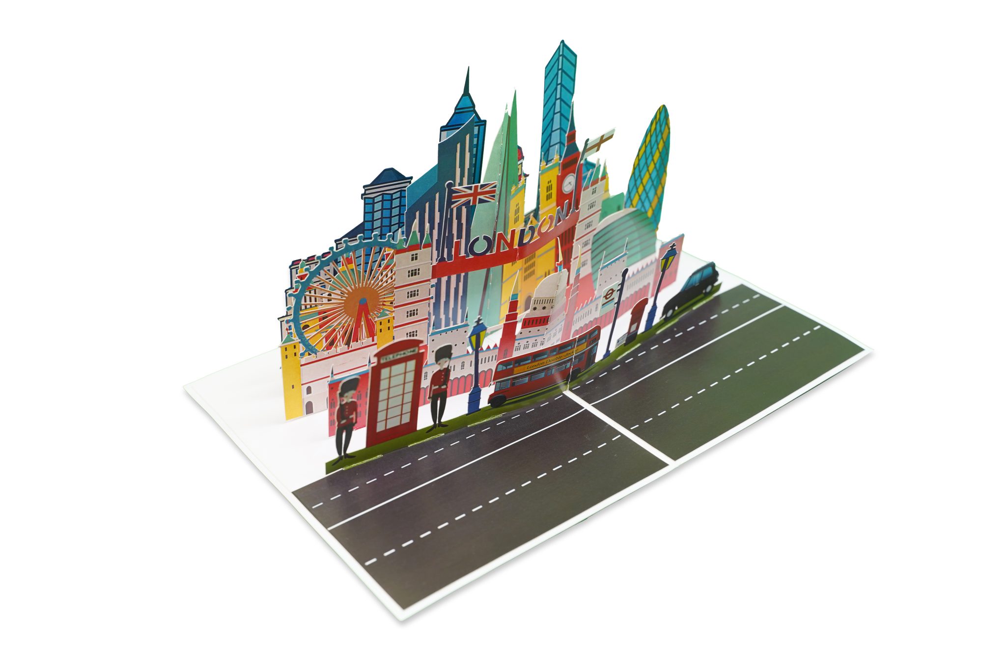 London Pop-Up Card - Kiricard