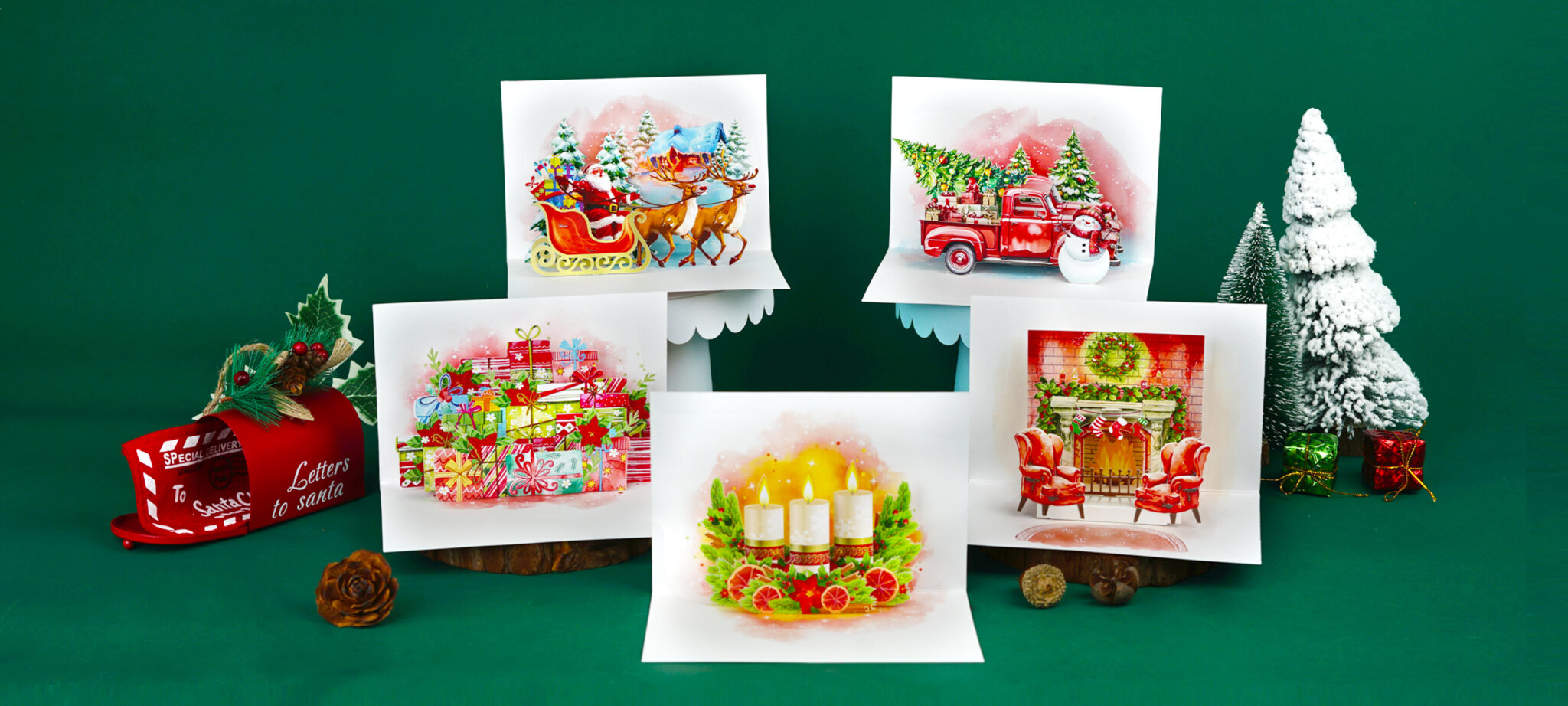 Free Pop Up Card Template Download | Kiricard